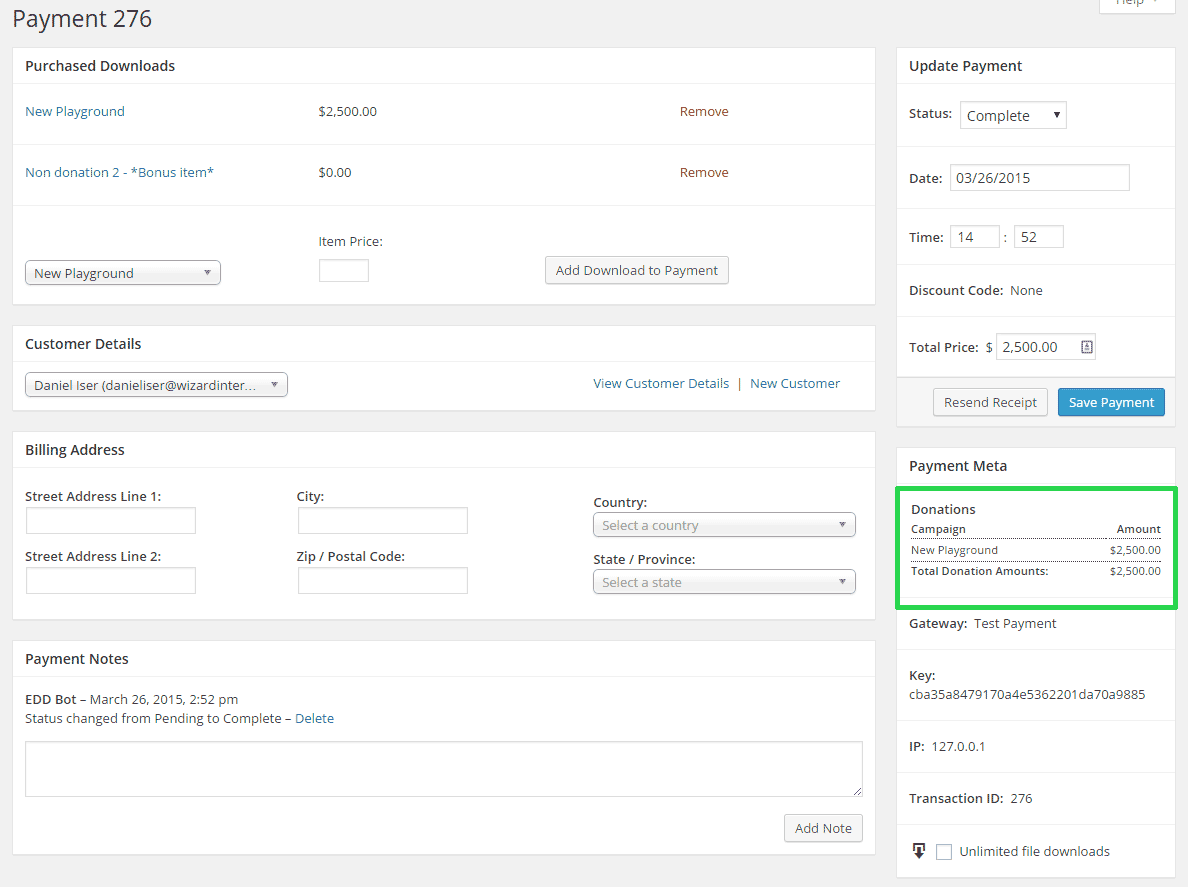 WordPress Donation Plugin - Donations with Easy Digital Downloads